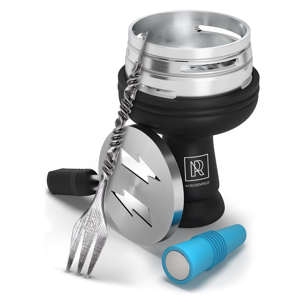 M. ROSENFELD Shisha Head Phunnel Set - Silicone Shisha Head Set With S